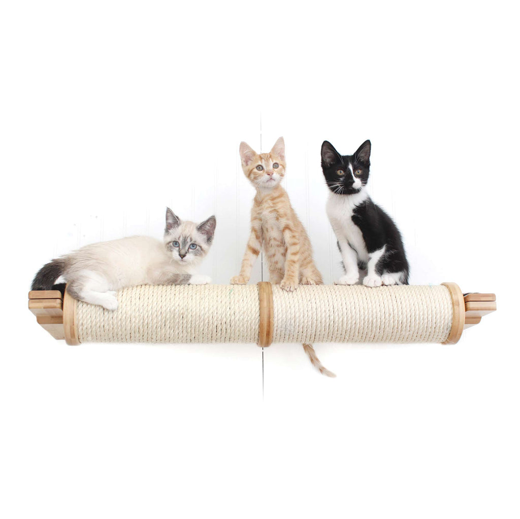 Horizontal Scratching Post (Cat Wall Scratcher) - by Catastrophic Crea