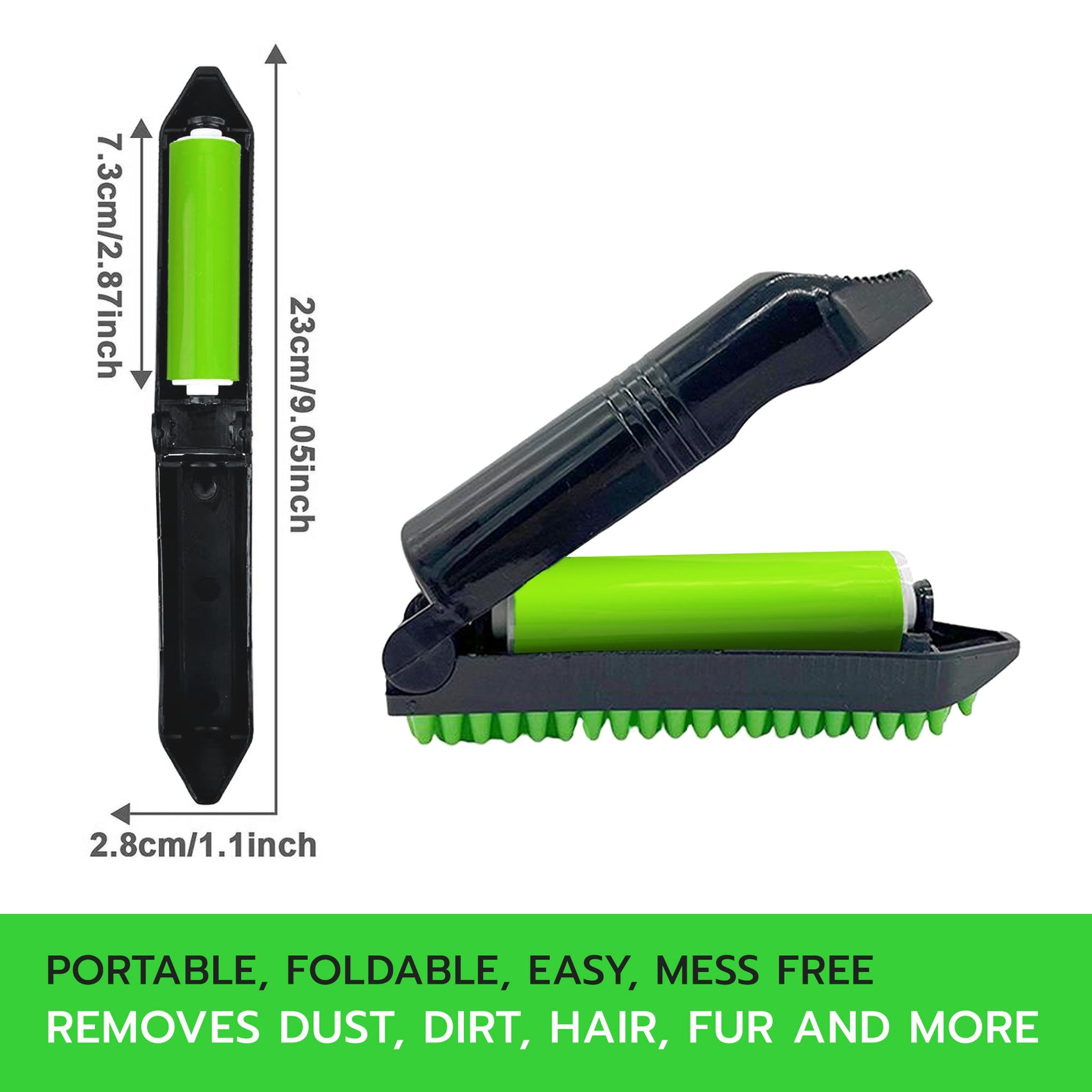 Stick It Handheld Set - Handheld & Travel Size Reusable Rollers